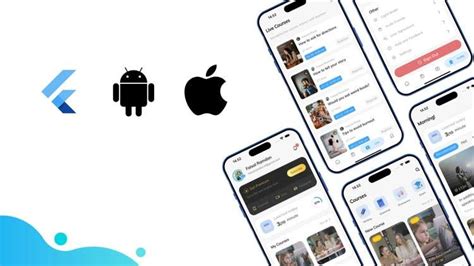 Free E Learning And English Course App Flutter Ui Tutorial