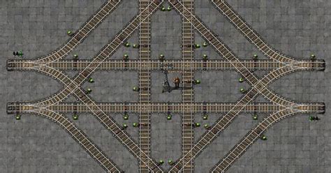 Factorio 4 Way Train Intersection Imgur