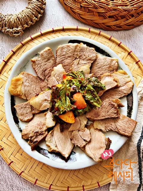 앞다리살 수육 맛있게 삶는법 막걸리 수육 만드는법 간단 돼지 수육 삶는법 돼지고기 수육삶기 네이버 블로그