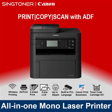 Local Warranty Canon Imageclass Mf264dw Ii Multifunction Monochrome