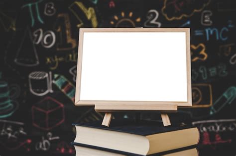 Premium Photo Blank Photo Frame In The Classroom