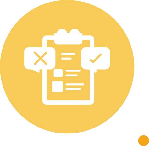 Product Testing Process Symbol Glyph Long Shadow Circle 72531313 Vector