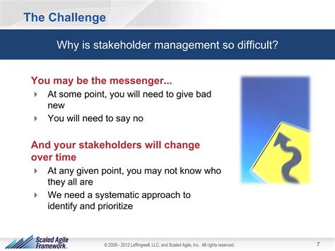 The Agile Stakeholder Management Framework For Teams Programs And Portfolios Pdf