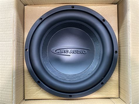 Car Audio Subwoofer Arc Audio X2 10 10 Sub In Cardboard Box North
