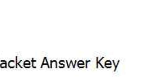 Central Nervous System Packet Answer Key Imgur