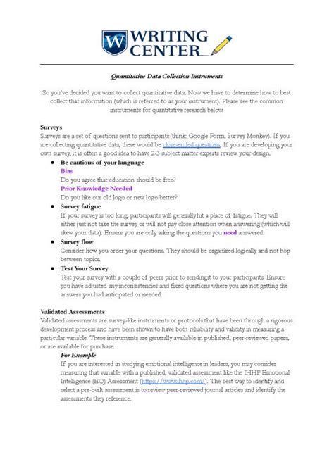 Research Pdf 53244 Quantitative Data Collection Instruments