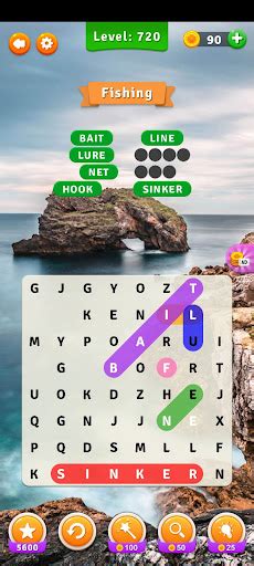 Word Search Solver Mod Unlimited Game Tìm ô Chữ V200