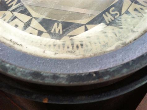 Antique Vintage Baker Compass Co Maritime Navigation Compass 1820996852