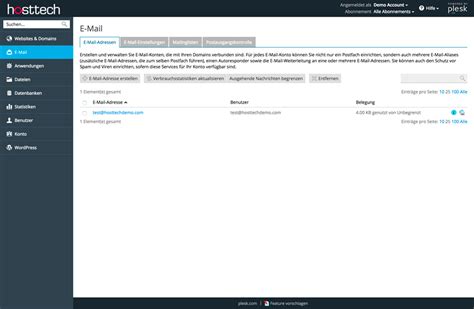 Which Control Panel Does Hosttech Provide Hosttech Faq Datenbank