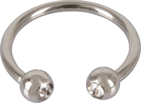 Rebel Glans Ring Silver Bol