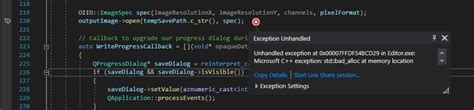crash in openimageio from image gradient component when creating image