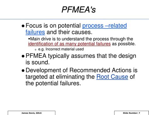 PPT PFMEA Process Failure Mode And Effects Analysis PowerPoint Presentation ID
