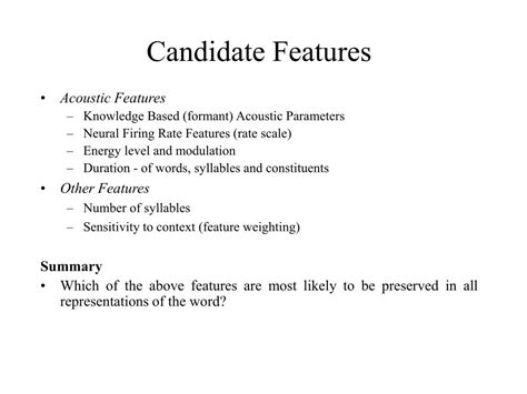 Ppt Automatic Identification And Classification Of Words Using