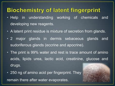Conventional Methods Of Fingerprint Development Pptx