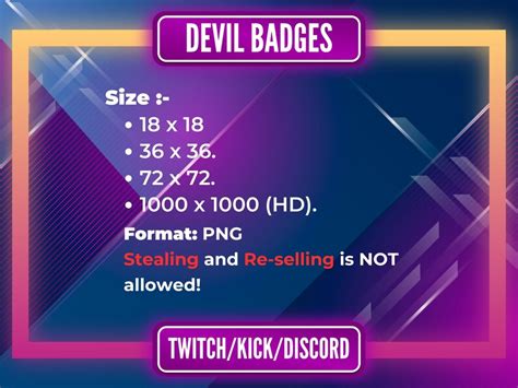 6 Devil Twitch Sub Badges Featuring Twitch Anime And Cartoon Designs Cute Evil Badges And