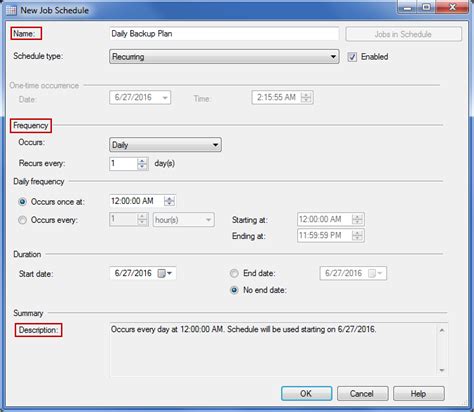 Create Daily Database Backups With Unique Names In Sql Server