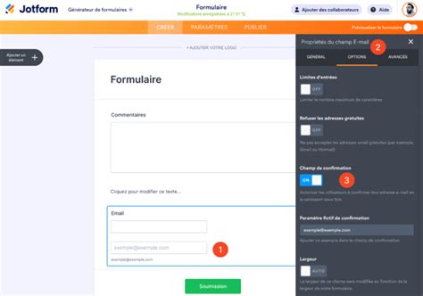 Comment Ajouter Un Champ De Confirmation Demail Sur Votre Formulaire