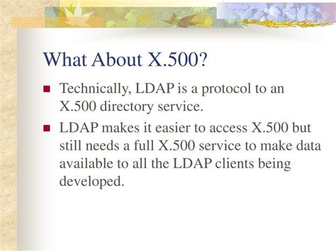 ppt introduction to openldap directory services powerpoint