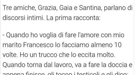 Barzelletta Tre Amiche Parlano Di Discorsi Intimi