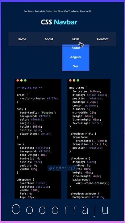 How To Create Dropdown Menu Reelsvideoシ Htmlcoding Html Css