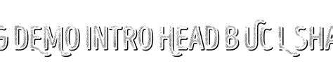 DEMO Intro Head B UC L Shade Regular Free Fonts Helvetica Neue Font Free Download