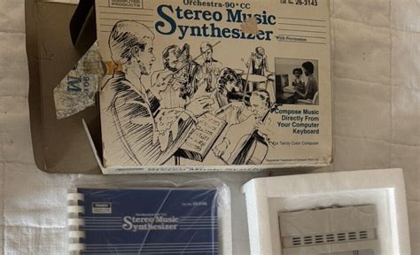 Matrixsynth Vintage Tandy Computer Products The Orchestra 90 Stereo Music Synthesizer