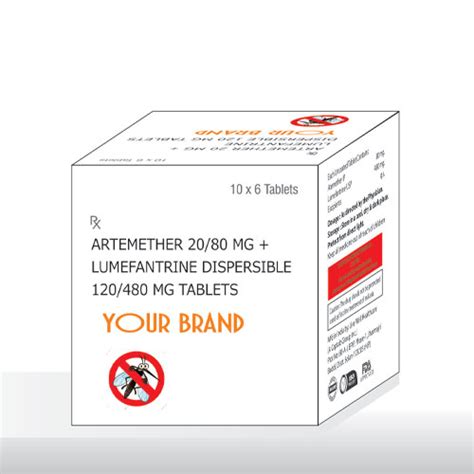 Artemether Lumefantrine Dispersible Tablets Live Well Healthcare