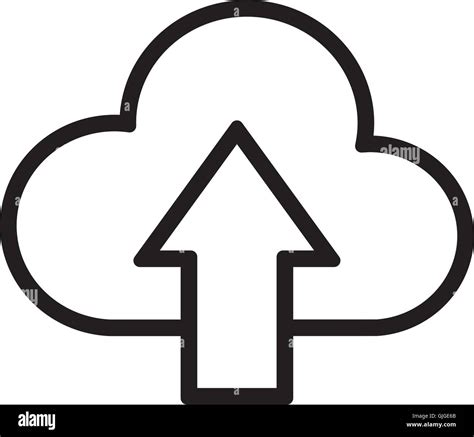 Cloud Computing Communication Icon Stock Vector Image And Art Alamy