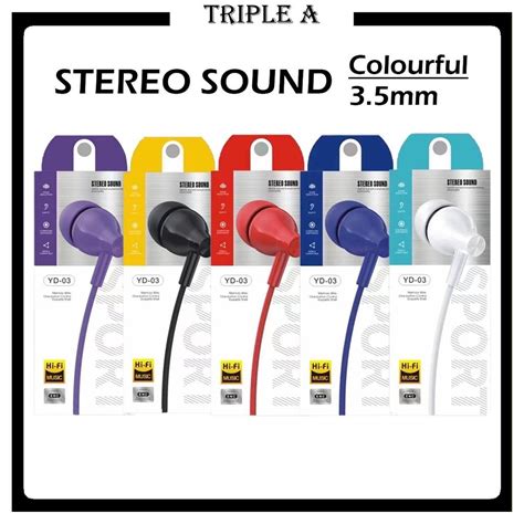 Earphone 35mm Wired Earphones With Microphone Gaming Headphones