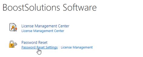 Sharepoint Password Reset Tutorial Boostsolutions App Saas
