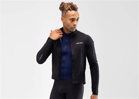 Pro Rain Jacket Black Soomom Cycling Apparel