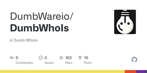 GitHub DumbWareio DumbWhoIs A Dumb WhoIs