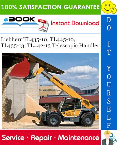 Liebherr Tl435 10 Tl445 10 Tl435 13 Tl442 13 Telescopic Handler
