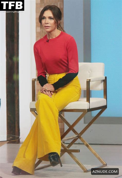 Victoria Beckham Sexy Seen Looking Stylish Showing Off Her Hot Body In Times Square Manhattan