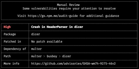 Npm Audit으로 패키지 취약점 관리하기 베이글코드 Bagelcode