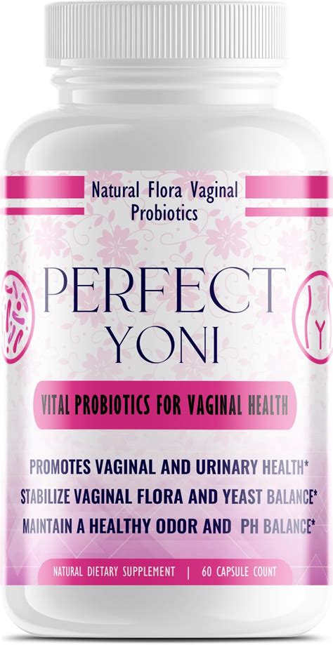 Perfect Yoni Female Vaginal Probiotics 60 Capsules Of