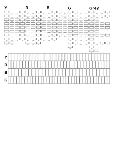 Color Chart Template Printable Pdf Color Chart Template Printable Templates