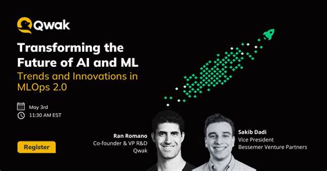 Ai Ml Webinar Data Machinelearning Qwak Acquired By Jfrog