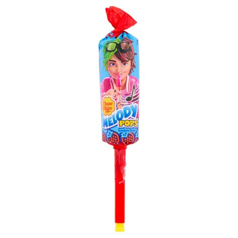 Chupa Chups Melody Pops Strawberry Flavour 15g | Bestway