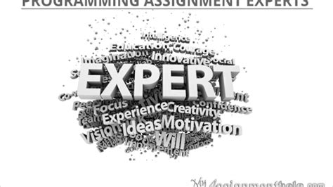 Programming Assignment Experts Online Youtube
