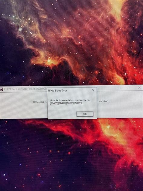 boot error halp r ffxiv