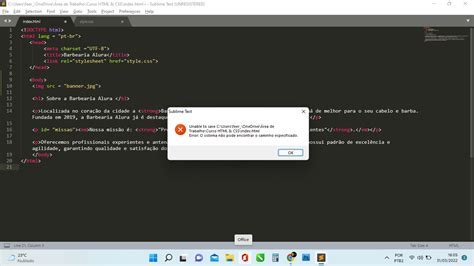 Imagem Não Carrega Html5 E Css3 Parte 1 Crie Uma Página Da Web
