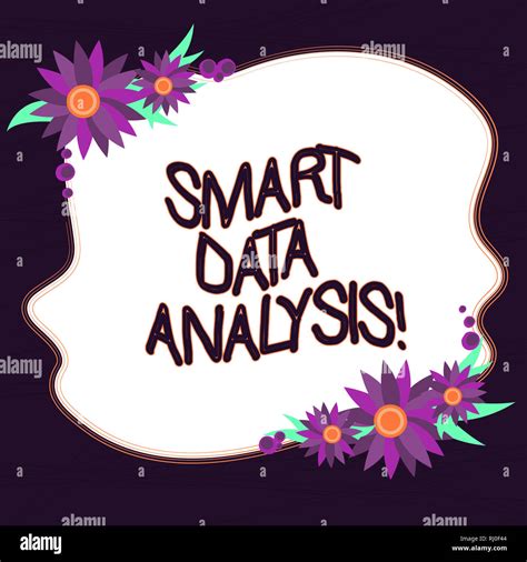 Conceptual Hand Writing Showing Smart Data Analysis Business Photo Text Collecting And