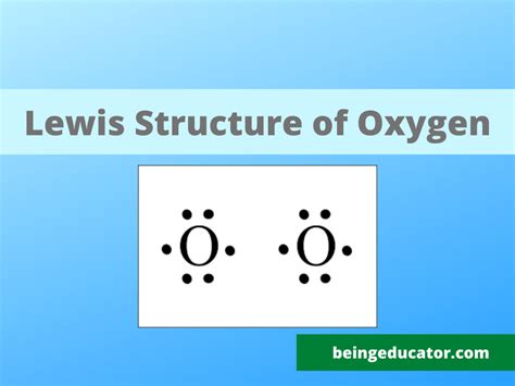 Draw The Lewis Structure For A Oxygen O2 Molecule