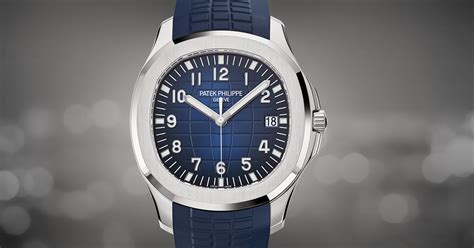 Patek Philippe Aquanaut Blue Dial And Strap White Gold 5168g 001