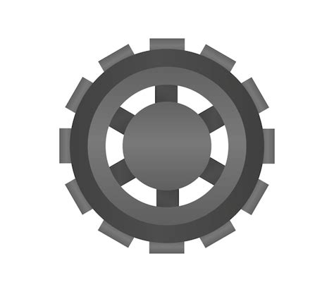 Premium Vector Gears On Background