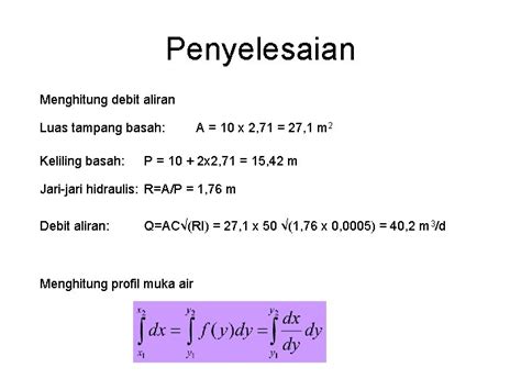Metode Integrasi Numerik Integrasi Grafis Langkah Langsung Kuliah