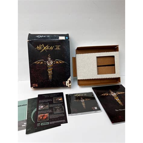 Hexen Ii Hexen 2 Big Box Pc Game 1997 Windows 95 Nt4 Cd Rom Reg Card