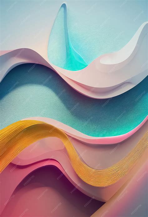 Premium Photo | White and neon colors liquid wavy fluid abstract ...