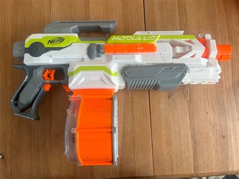 Nerf N Strike Elite Modulus Ecs 10 Ecs 10 Dart Blaster Gun White £1293